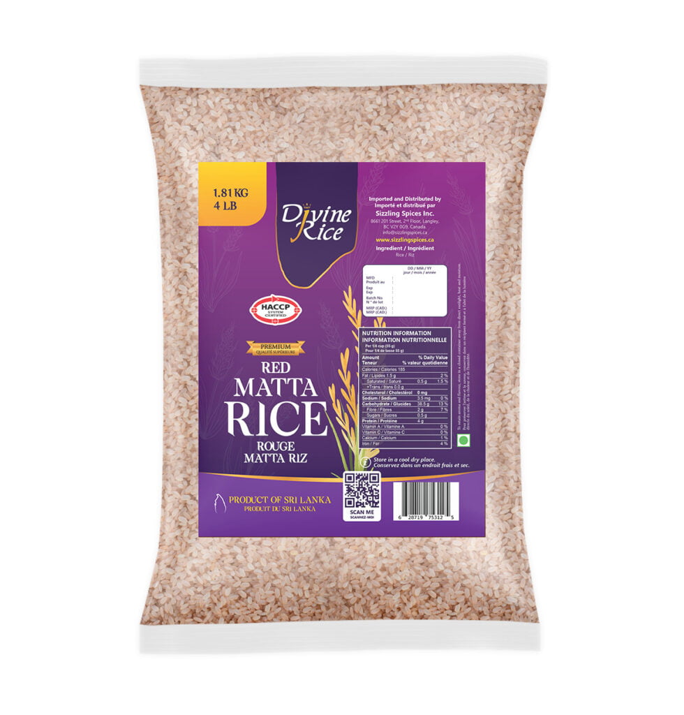 Matta Rice: High Fiber, Low Glycemic Content for a Balanced Diet ...