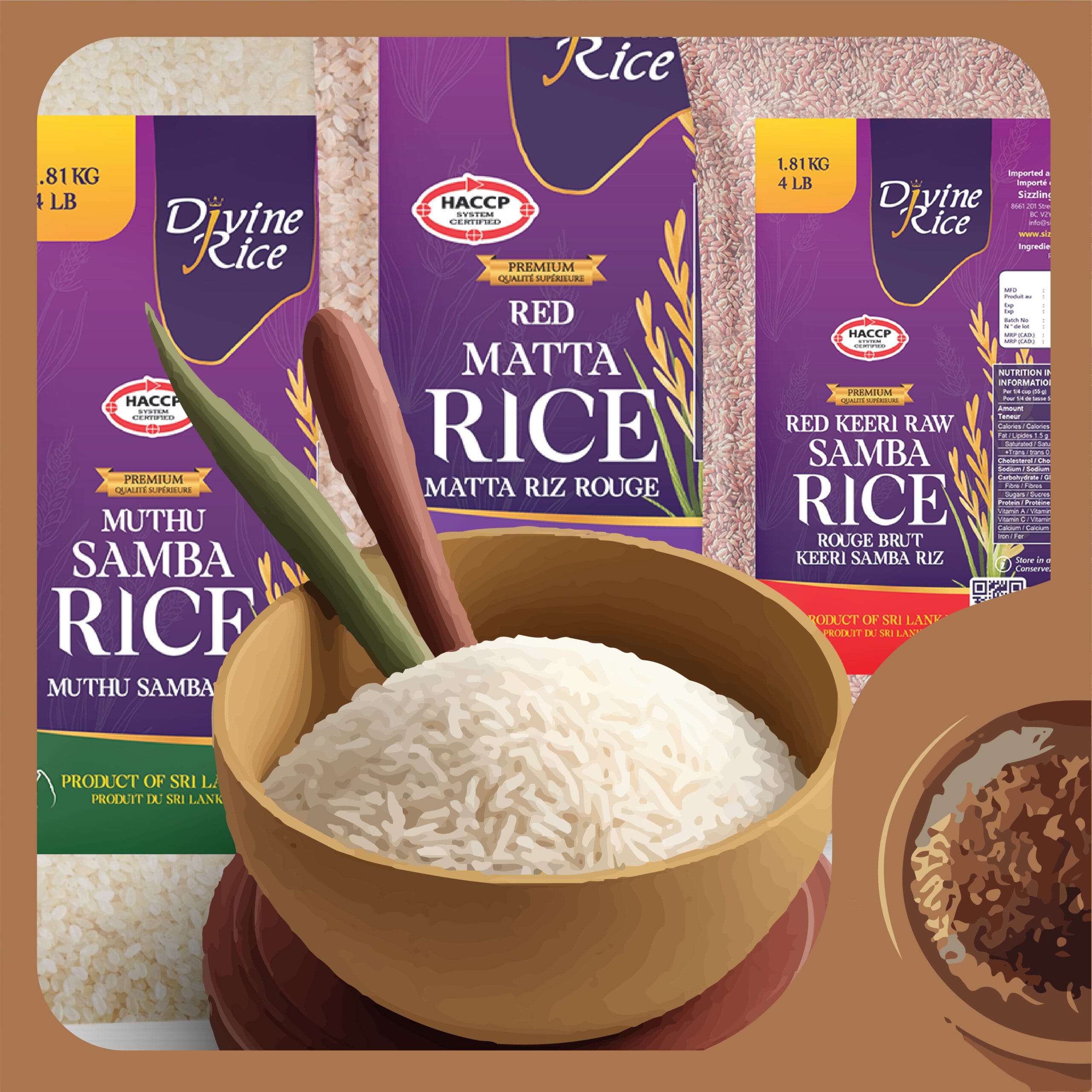 Delicious Divine Samba Rice | Premium Quality - Sizzling Spices Inc.